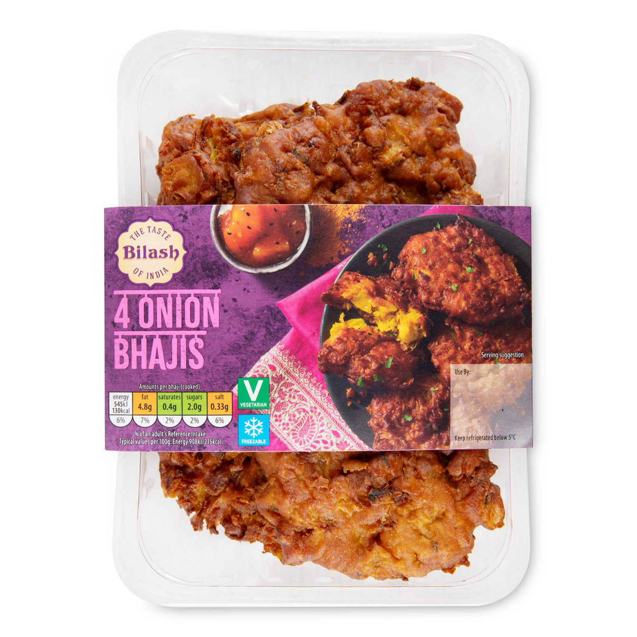 Onion Bhajis 4 Pack | ALDI UK